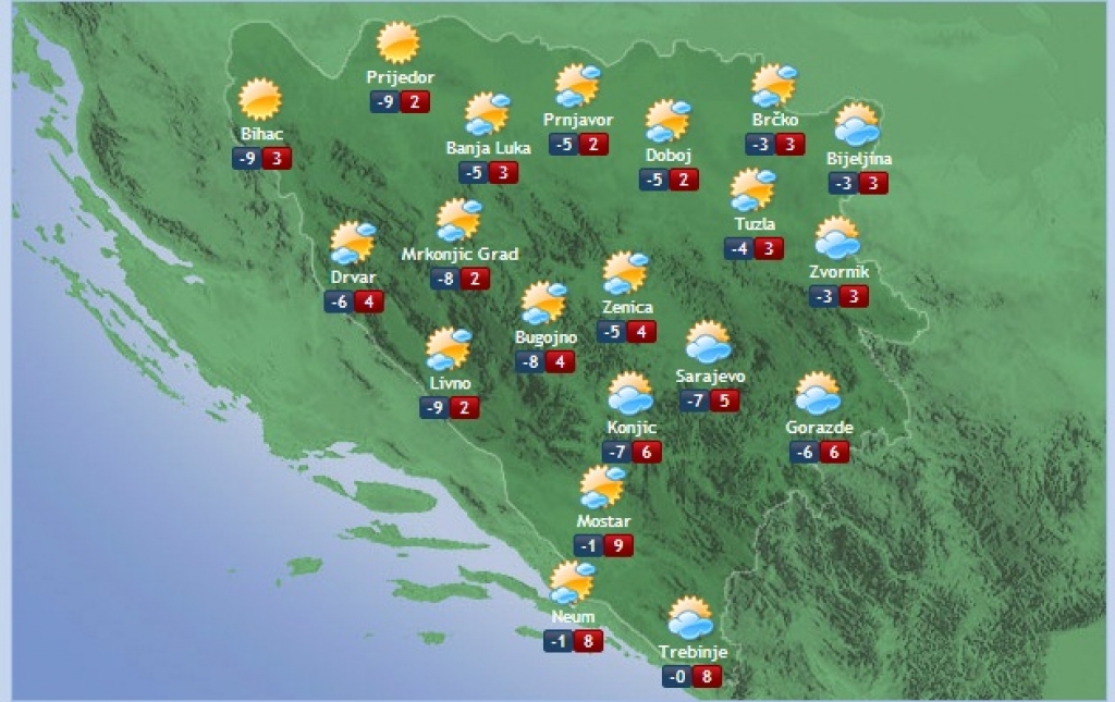 Rama-Prozor.Info • Android aplikacija vemenske prognoze za BiH