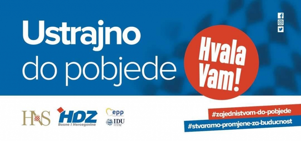 Rama-Prozor.Info • HDZ BiH Rama: Zahvala biračima